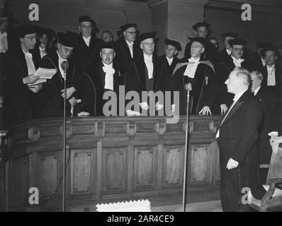 Honorary doctorate Professor Dr. F. Zernike supervisor Mrs. Professor ...