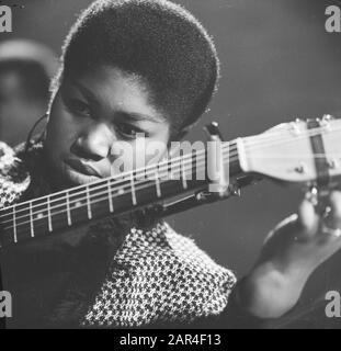 Odette, gospel singer in Amsterdam. Portrait Date: 4 December 1961 ...