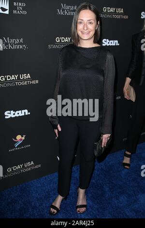 Kate Marks attends the G'Day USA 2020 held at the Beverly Wilshire Four ...