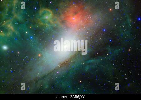 Beauty of outer space. Science fiction wallpaper. Elements of this ...