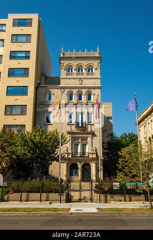 Embassy of Lithuania, 2622 16th Street NW, Washington DC Stock Photo ...