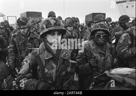 A number of American participants in the NATO exercise Reforger, which ...