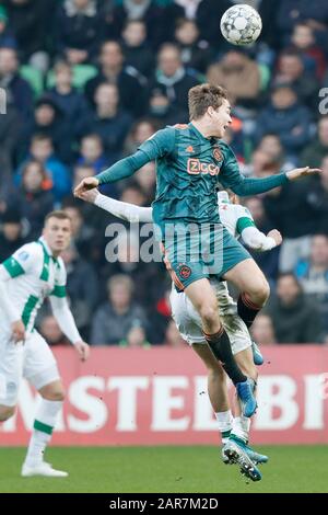 GRONINGEN, 26-01-2020, Hitachi Capital Mobility Stadium Dutch football ...