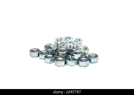 Internal screws isolated on white background Stock Photo - Alamy