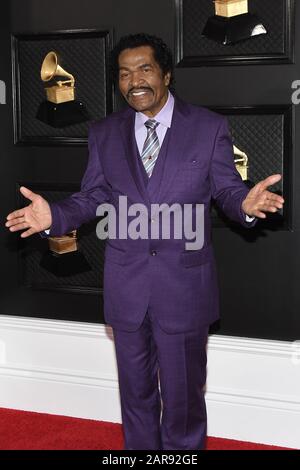 Bobby Rush arrives at the 62nd Annual Grammy Awards red carpet held at ...