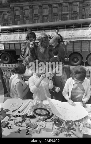 AMSTERDAM – An Israel demonstration on Dam Square. ANP RAMON VAN FLYMEN ...