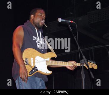 SEPTEMBER 28: Leonard "Hub" Hubbard of The Roots performs at Lakewood ...