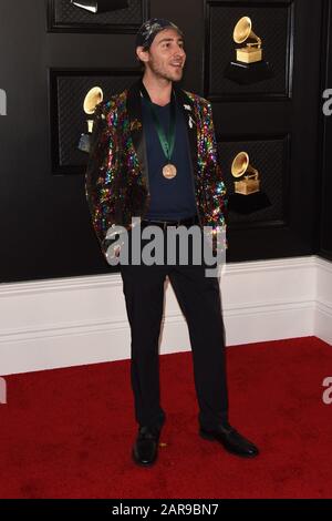 Jon Samson at the 62nd Annual Grammy Awards, Arrivals, Los Angeles, USA ...