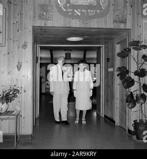 Yitzhak Ben Zvi, the second president of Israel from 1952 to 1963, and ...