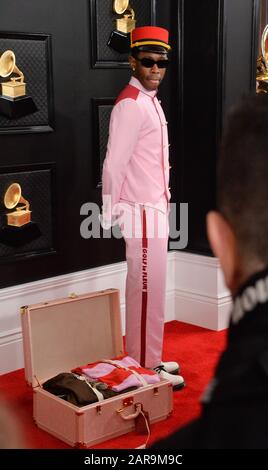 Tyler the Creator at the 62nd Annual Grammy Awards, Arrivals, Los ...