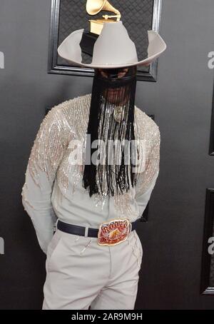 Orville Peck at the 62nd Annual Grammy Awards, Arrivals, Los Angeles ...