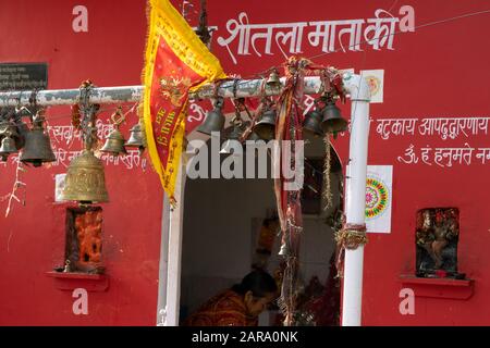 Sheetla Temple Bells, Sitla Estate, Nainital, Kumaon, Uttarakhand ...