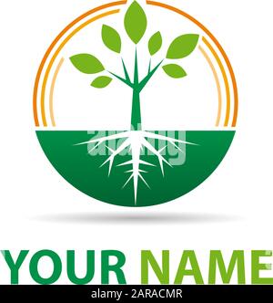 Vector sign Organic farming, Greengrocer Stock Vector Image & Art - Alamy