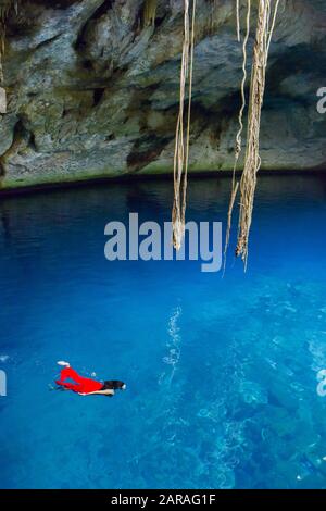 Cenotes and caves, mexico Stock Photo - Alamy