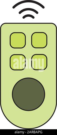 Remote control icon vector design templates simple and modern concept ...