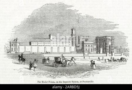 H M Prison Pentonville London Stock Photo: 18424253 - Alamy