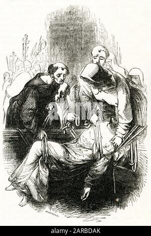 Death of King Harold II at the Battle of Hastings. Anglo-Saxon soldiers ...