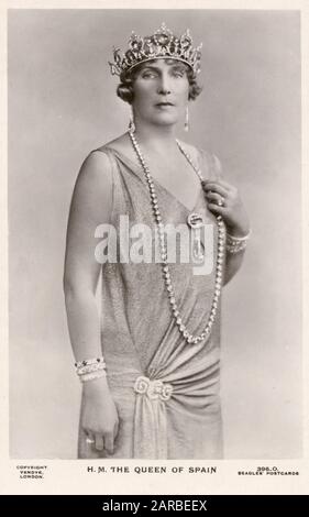 Princess Ena of Battenberg, Queen of Spain Stock Photo - Alamy