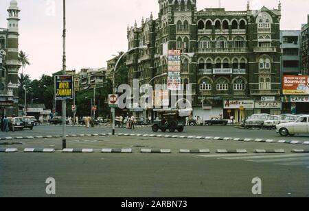 Bombay, India. September ,1971. A street scene from Bombay India ...