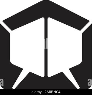 New blog post speech bubble banner. Pop art retro comic style. New blog ...