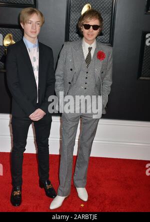 LOS ANGELES - JAN 26: Cosimo Henri Hansen, Beck at the 62nd Grammy ...