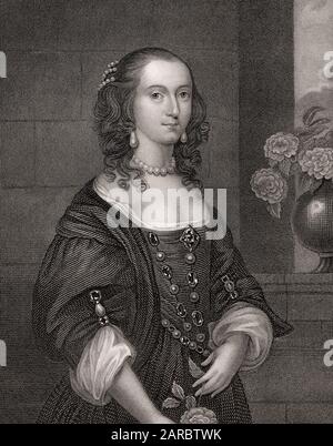 Lady Anne Clifford (1590 - 1676 part of Triptych in Appleby Castle ...
