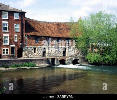 Old Mill Harnham, Salisbury, Wiltshire, England, UK Stock Photo - Alamy