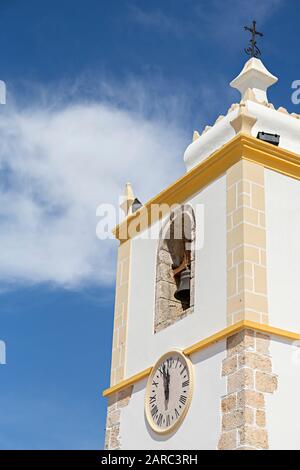 Igreja Matriz de Alvor, catholic church, Alvor, Algarve, Portugal Stock ...