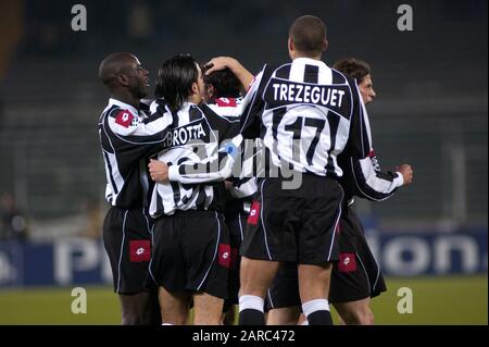 Turin Italy ,12 March 2003, "Delle Alpi" Stadium, UEFA Champions League ...