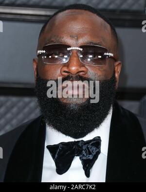 Rick Ross attending the 2020 GRAMMY Awards held at Staples Center in ...