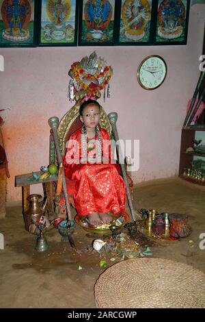 Kathmandu, Nepal - July 14, 2004: Unidentified homeless people sleeping ...