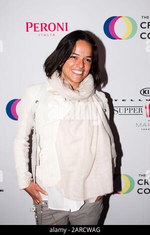 Michelle Rodriguez arriving on the red carpet of 'Once Upon a Time in ...