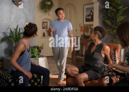 THE L WORD: GENERATION Q, from left: Rosanny Zayas, Jacqueline Toboni ...