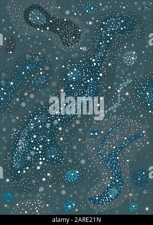 Seamless polka dots pink gradient pattern Stock Vector Image & Art - Alamy