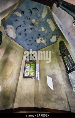 Abstract step brick in italy background Stock Photo - Alamy