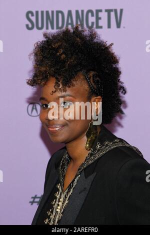 THE LAST THING HE WANTED, director Dee Rees, on-set, 2020. photo: Laura ...