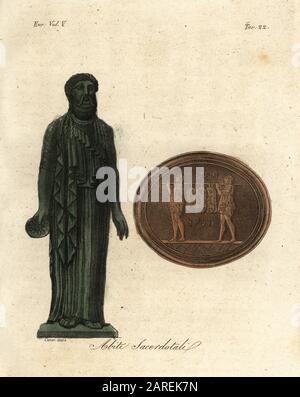 priests at religious procession in rome italy Stock Photo - Alamy