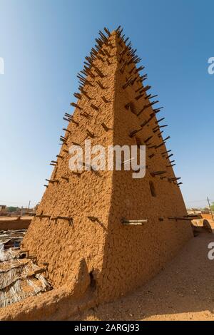 Grand Mosque of Agadez, UNESCO World Heritage Site, Agadez, Niger ...
