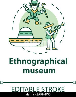 Global expo icon outline vector. Stand trade. Show hall Stock Vector ...