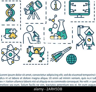 Science fair brochure template. University research. Flyer, booklet ...