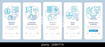 Real time gross settlement concept icon. Funds transfer procedure idea ...