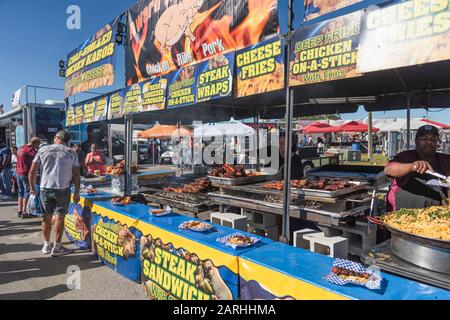 BBQ Smoker Pigfest Lakeland, Florida USA Stock Photo - Alamy