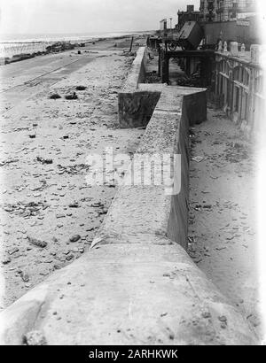 Scheveningen (Atlantikwal) Scheveningen, demolition of bunkers and ...