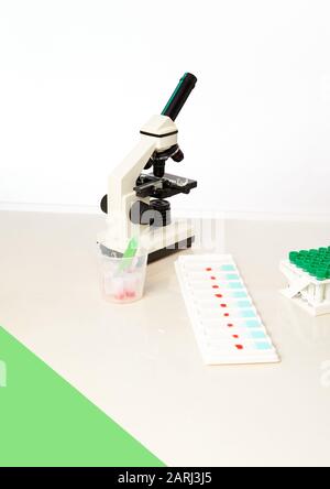 Plastic test tubes with biological samples Stock Photo - Alamy