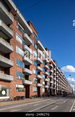Vestersøhus, apartment buildings designed by C.F. Møller and Kay Fisker ...