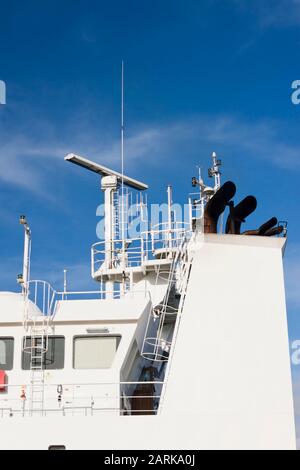 Antennas, radar, anemometer and other communication and navigation ...