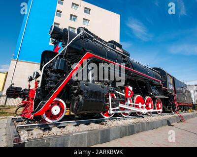 Ulaanbaatar Train Station Stock Photo - Alamy