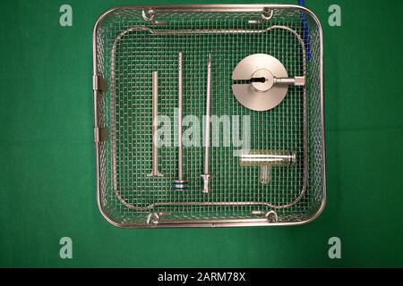in a central sterilization department, the instruments used for an ...