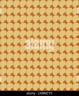 Geometric seamless pattern in outline style. Luxury texture with ...