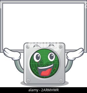 A mascot picture of radar cartoon character playing basketball Stock ...